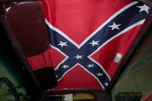 DIY Confederate Flag Truck Headliners