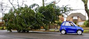 Turning Christmas Trees into Car Parts