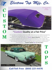 Convertible Tops in Any Color You Want!