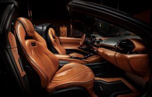 This Ferrari is Trimmed in Antelope and Buffalo Leather