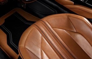 This Ferrari is Trimmed in Antelope and Buffalo Leather