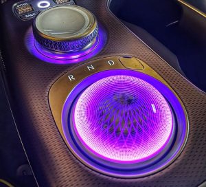 The Genesis GV60 has a Crystal Sphere on its Console